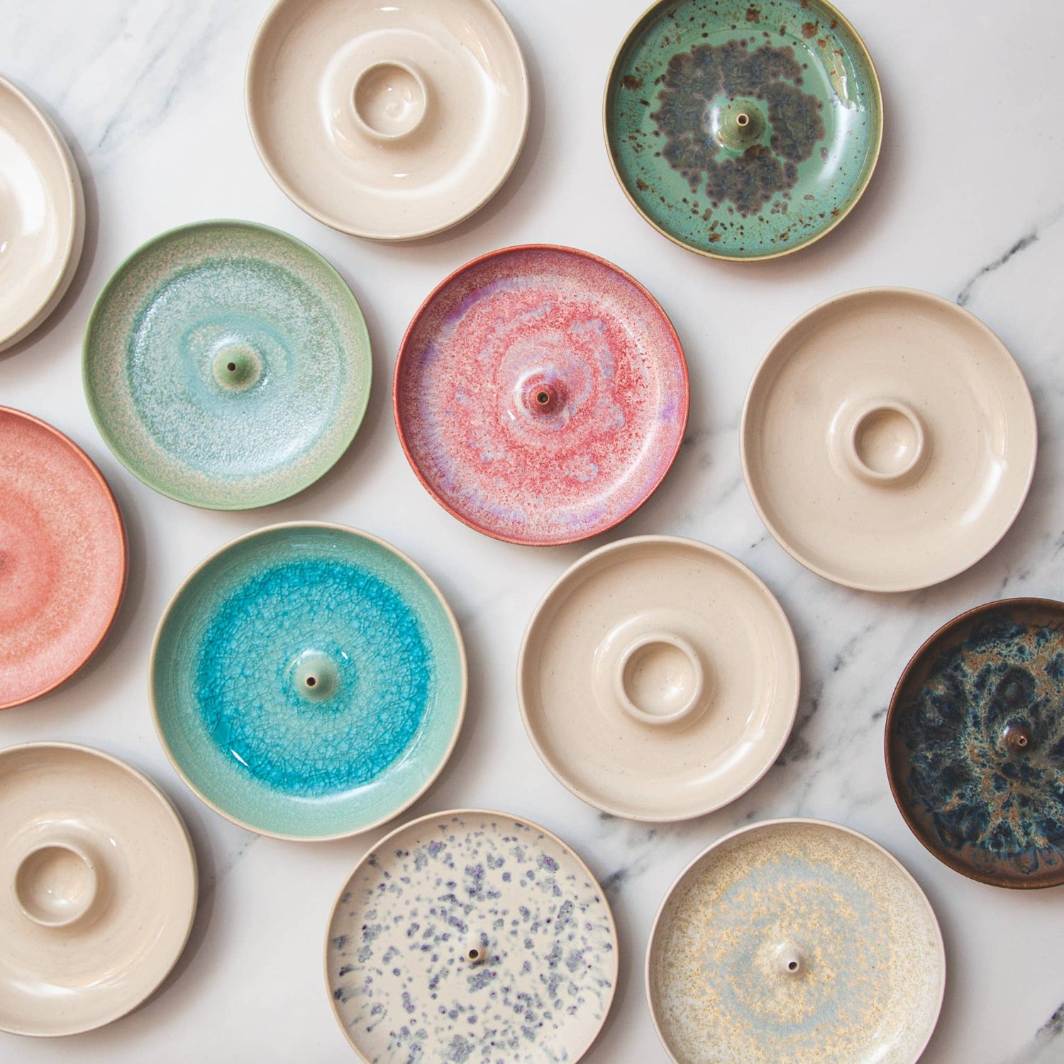 Mixed Case Sampler Ceramic Incense Holders – Apartment F